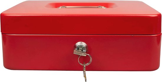 Stalen Petty Cash Box met Sleutels en Veranderingslade - Veilige ...