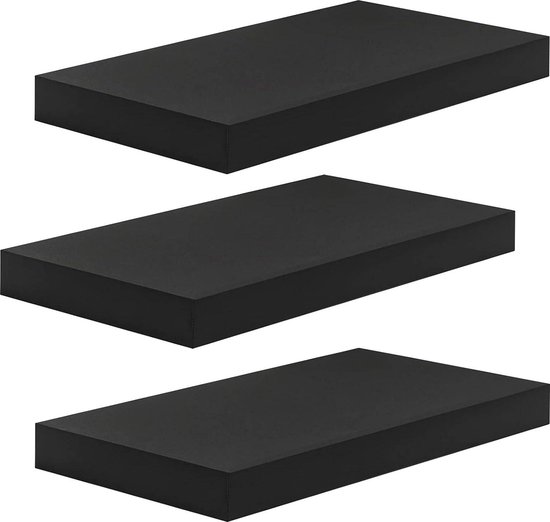 Wandplankenset - Zwevende planken - Decoratief display - Eenvoudige ...