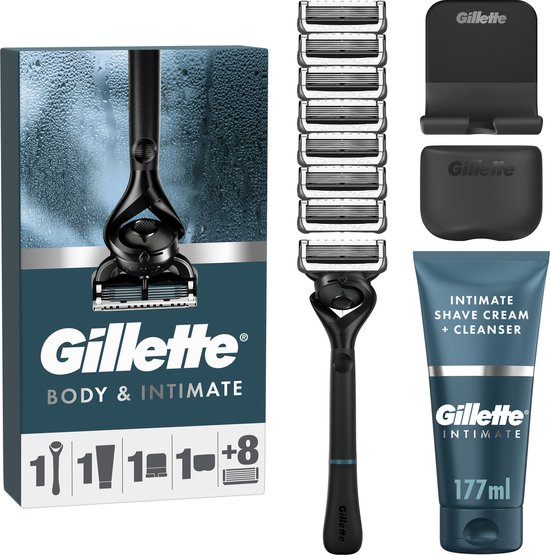 Gillette Body & Intimate Voor Lichaam en Intieme Zone - Handvat + 8 ...