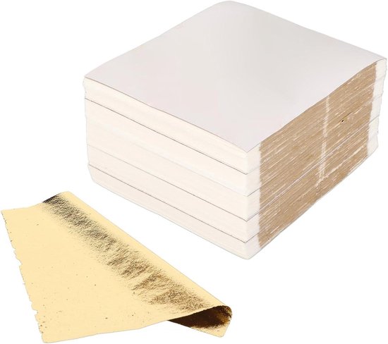 500 Stuks Bladgoud Imitatie Bladgoud Multifunctioneel voor Kunst ...