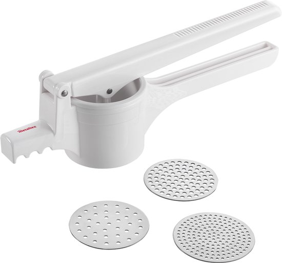 Metaltex - Aardappelstamper - Pureestamper - 3 Verwisselbare RVS ...
