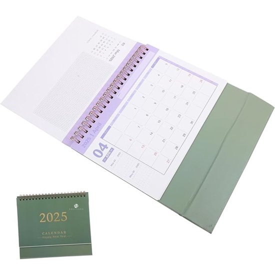 Bureau Kalender 2025 - Bureaukalender 2025 Staand - Bureau Kalender ...