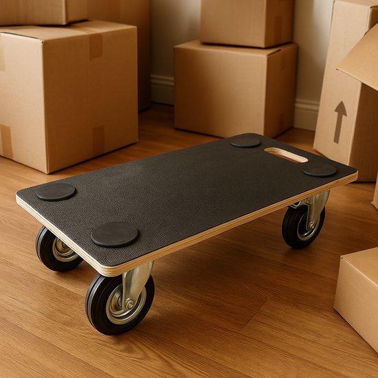 T4ALL Meubelroller - Hondje trolley met rem - 58x30cm - 400kg ...