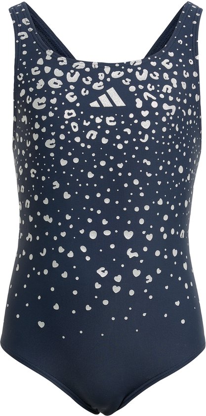 adidas Sportswear Glitter V-back Badpak Kids - Kinderen - Blauw- 116 | bol