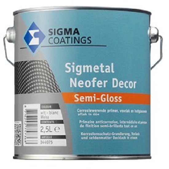 Sigma Sigmetal Neofer Decor Semi-Gloss Base ZX 1L | bol