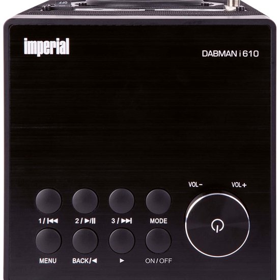 Imperial DAB Radio - DABMAN i610 - Multifunctionele Stereo Internet ...