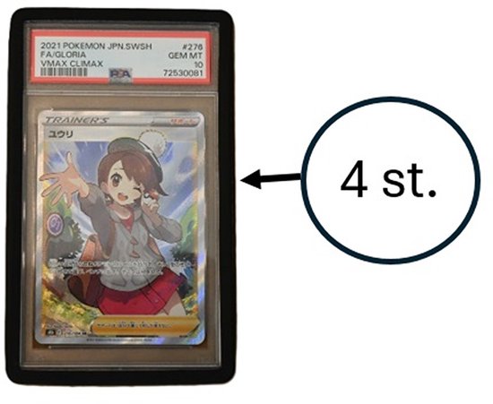 Verzamel kaart beschermhoes - zwart - 4 stuks - Slab guard - slab ...