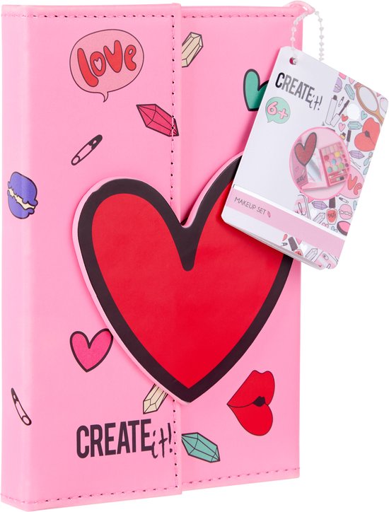 Create it! - Make-up Boek met Magneetsluiting | bol