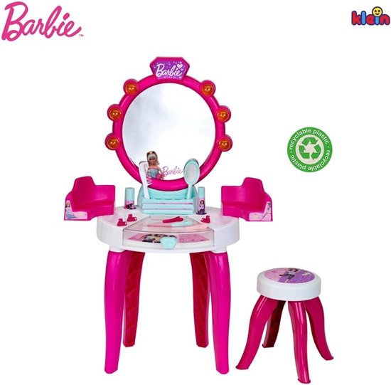 Kaptafel Kind - Make up Tafel voor Meisjes - Schminktafel - Roze | bol