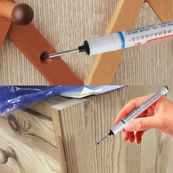 Zwarte boorgat markers voor permanente markering van moeilijk ...