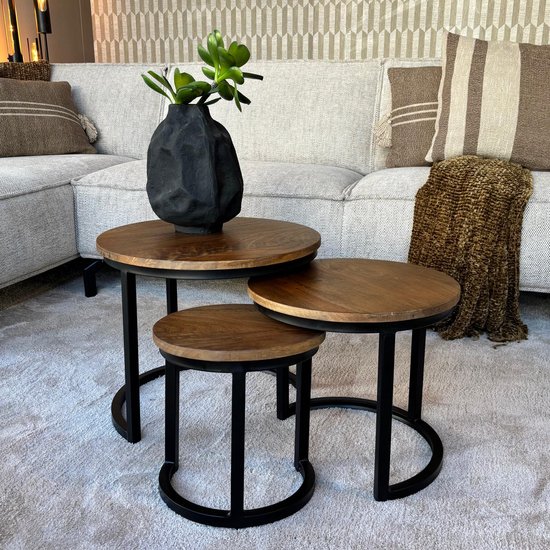 Ironwood Salontafel Set Triole - Compact | bol