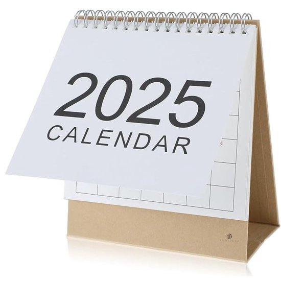 Bureau Kalender 2025 - Bureaukalender 2025 Staand - Bureau Kalender ...