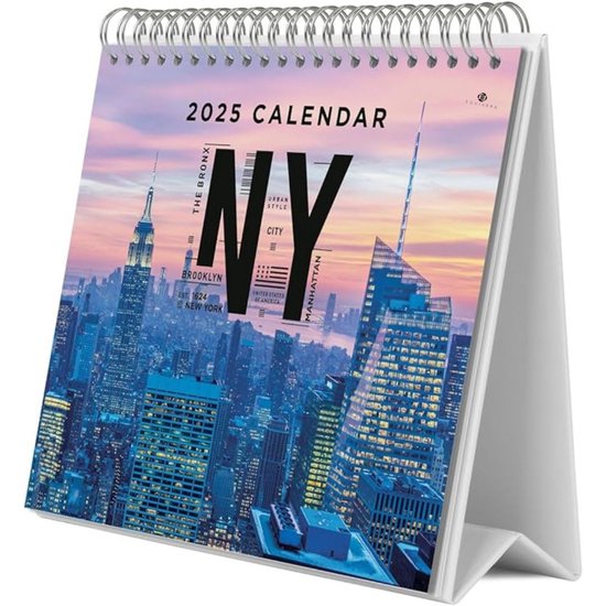 Bureau Kalender 2025 - Bureaukalender 2025 Staand - Bureau Kalender ...