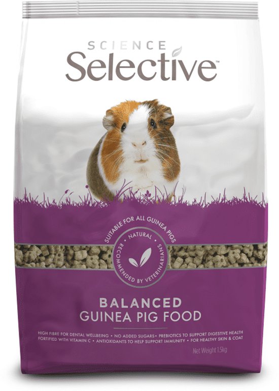 Supreme Science Selective Guinea Pig - Caviavoer - 3 kg | bol