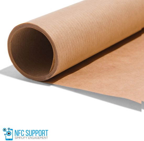 Brown paper scrum papier - (70cm x 1000cm) | bol