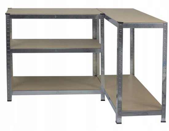 Metalen opbergrek kelder garage 180cm | bol