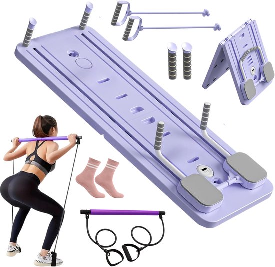 Everset - Volledige Pilates Set - Beginners Pilates Set - Pilates Board ...