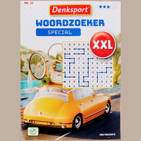 Denksport - Puzzelboek - Woordzoeker special - Extra dik! - Nr. 24 - 3 ...