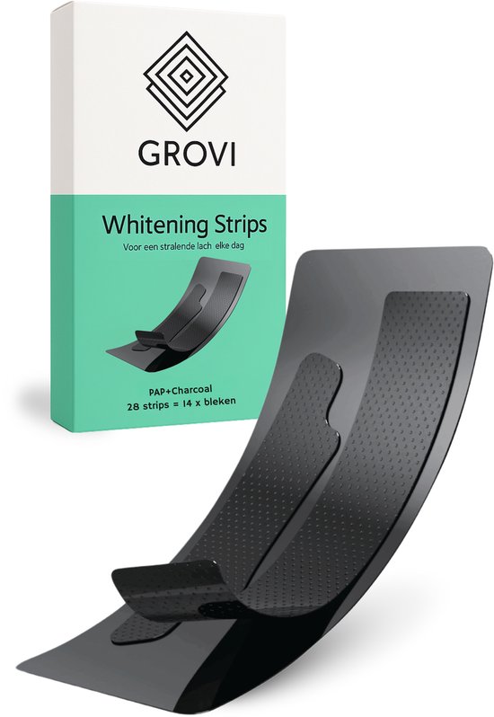 Grovi Teeth Whitening Strips - Whitestrips - Tanden Bleekstrips ...
