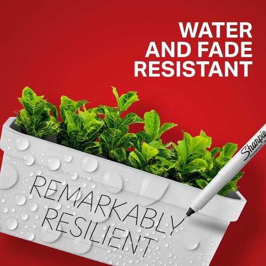 Sharpie Permanent Markers, Ultra Fine Tip Markers Set, Quick Drying And ...