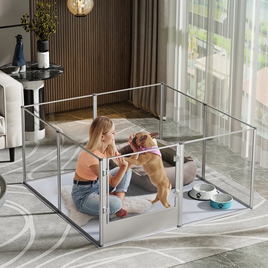 Acryl - Hondenbox - Bench - Hek - Met - Waterdicht ...