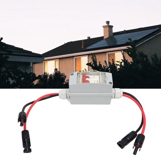 DC Scheidingsschakelaar 500V 32A voor Zonnepaneel PV Systeem - IP65 ...
