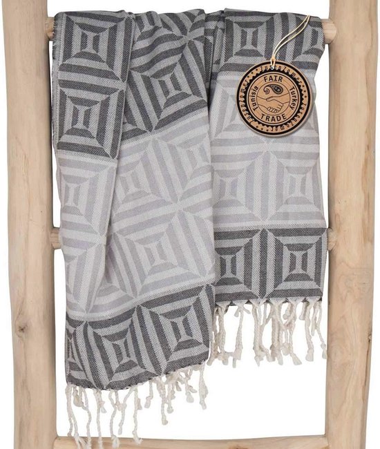 Hamamdoek 100x200 | Duurzaam en Fairtrade Strandlaken | 100% Katoen ...