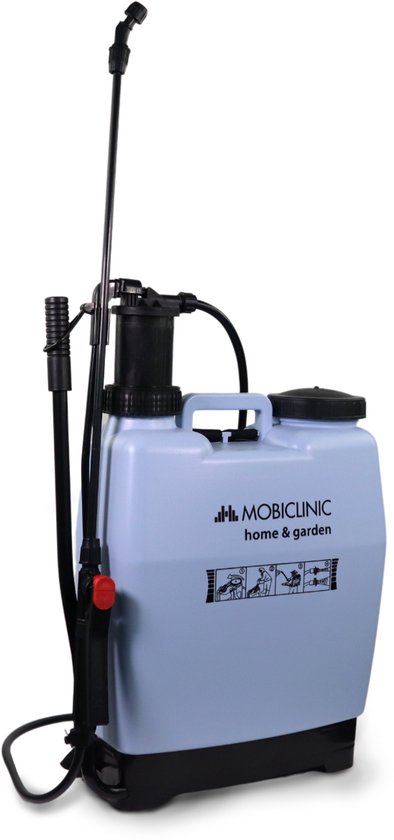 Mobiclinic Fumibug - Druksproeier - Rugspuit - 16 L - Drukspuit ...