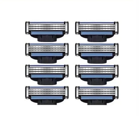 Gillette Mach 3 Compatibele Scheermesjes – Set van 8 | bol