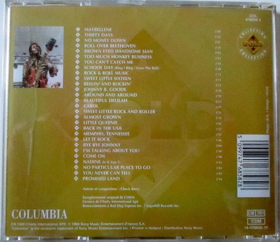 Gold Collection von Chuck Berry - Cd Album, Chuck Berry | Muziek | bol