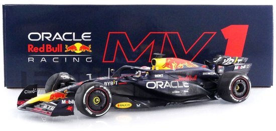 Oracle Red Bull Racing RB20 #1, Verstappen, Winner Bahrain GP 2024 - 1:18 - Minichamps | bol
