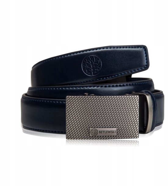 C30-BI NAVY 135 ELITE heren leren riem | bol