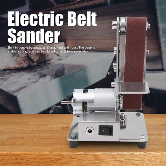 Mini Elektrische Bandschuurmachine Slijpmachine 7-voudig Verstelbaar ...