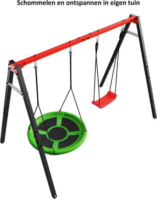 Dubbele Schommel Standaard & Schommelframe – STABIELE CONSTRUCTIE ...