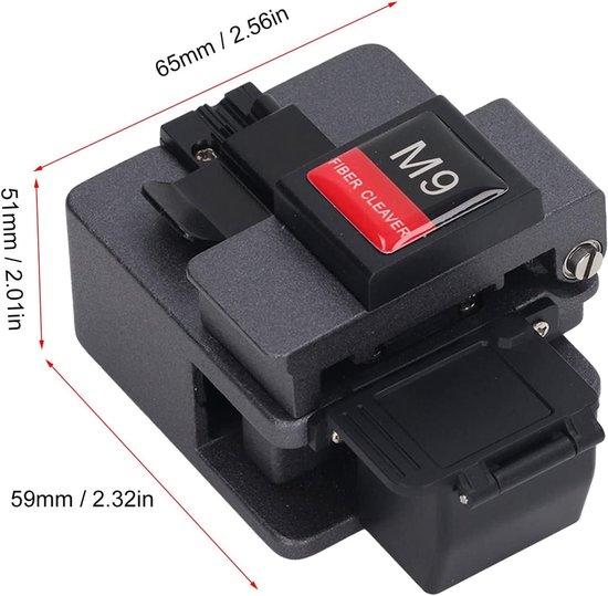 Optical Fiber Cutter Tool with 3-in-1 Fixture - 48000 Cleaves and ...