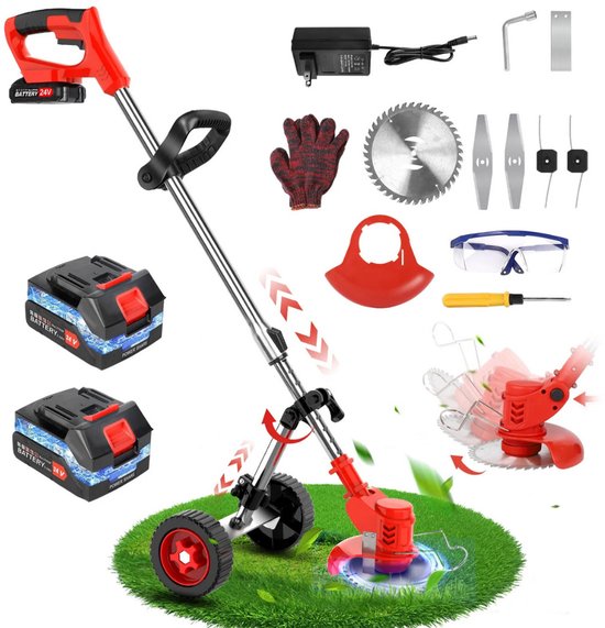 Coupe-bordures électrique Livano - Sans fil - Avec batterie - Voegenborstel -... | bol