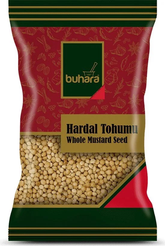 Buhara - Mosterd Zaad - Hardal Tohumu - Mustard Seed Whole - 80 gr | bol