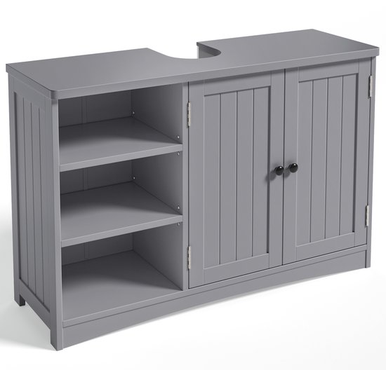 Bealife AP54 Wastafelmeubel - badkamermeubel 90 x 30 x 60 cm - met 2 ...