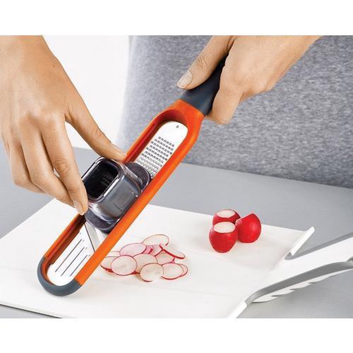 Joseph Joseph Rasp Mini - 2 in 1 - Oranje | bol.com