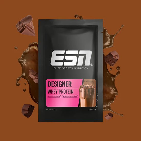 Designer Whey Protein - Milk Chocolate Flavor 30G | bol