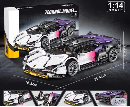 TechnolModel - Auto - Bouwstenen auto - Techniek - Elektronisch ...