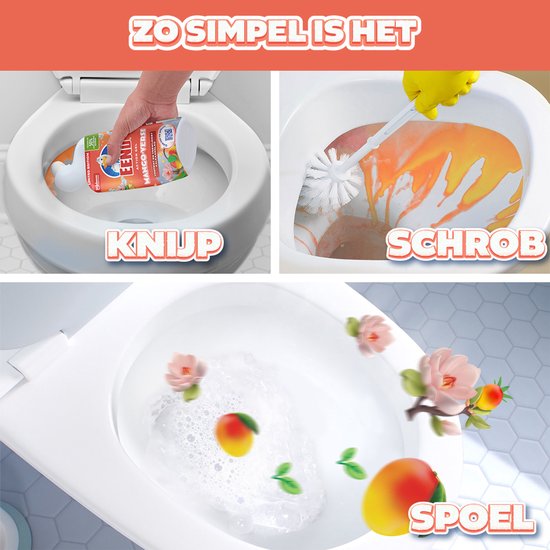 WC-EEND TOILETREINIGER ACTION GEL MANGO VERSE | bol