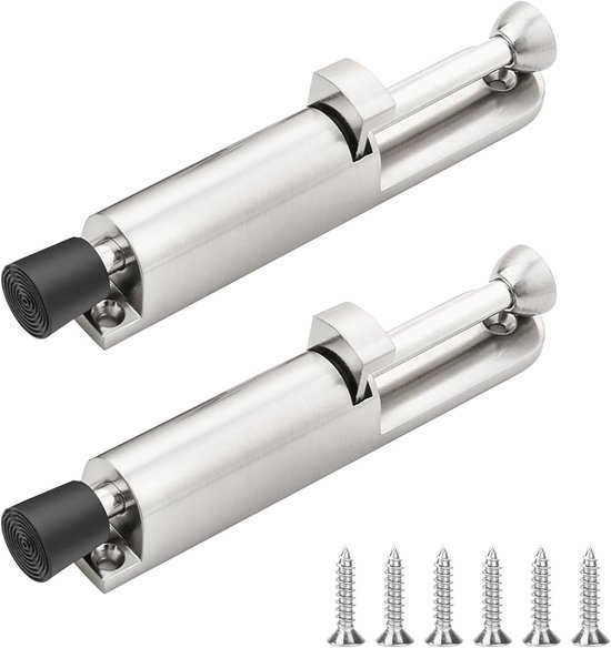 Deurstopper - zinklegering - geschikt voor binnen en buiten - 2 stuks | bol