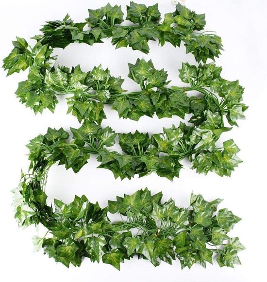 Decoratieve Kunstmatige Wijnstokken - 12 Stuks Zijden Planten voor ...