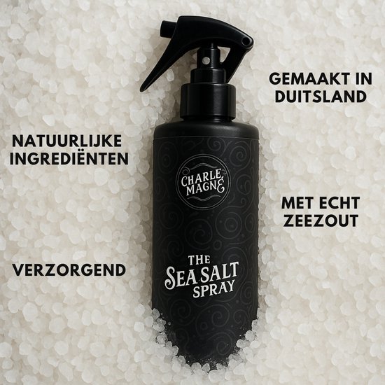 Charlemagne The Sea Salt Spray - Heat protection spray - Zee zout spray - Haarspray -... | bol