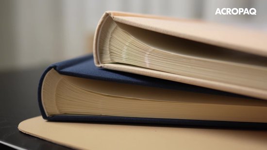 ACROPAQ Fotoboek, plakalbum & insteekalbum - 100 pagina’s, tot 600 foto ...