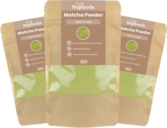 Matcha Poeder 100% Puur - 500gram - Perfect voor Matcha Thee, Matcha ...