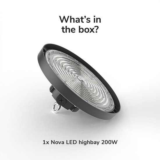 Nova LED High Bay - 200 Watt 32000 Lumen (160lm/W) - Philips Driver - 1 ...