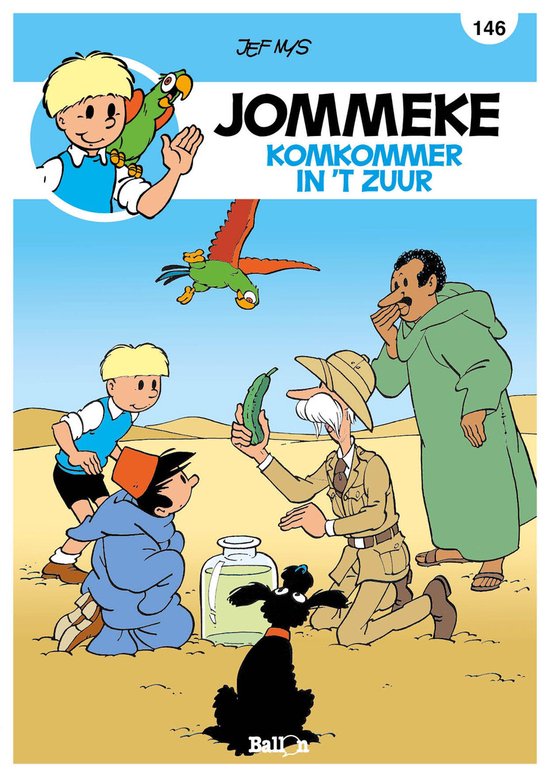 Jommeke strip 146 - Komkommer in't zuur, Richard Jones | 9789462105492 ...