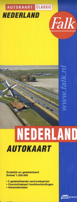 Autokaart Nederland Classic | 9789028703704 | Livres | bol